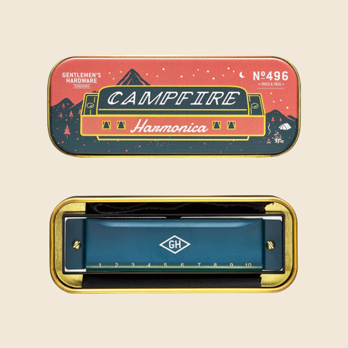 Campfire Harmonica – Jupiter and Main